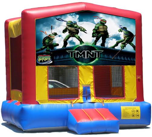 Ninja Turtles $160 13x13 $175 15x15 | Big Bouncy Things | Inflatable ...